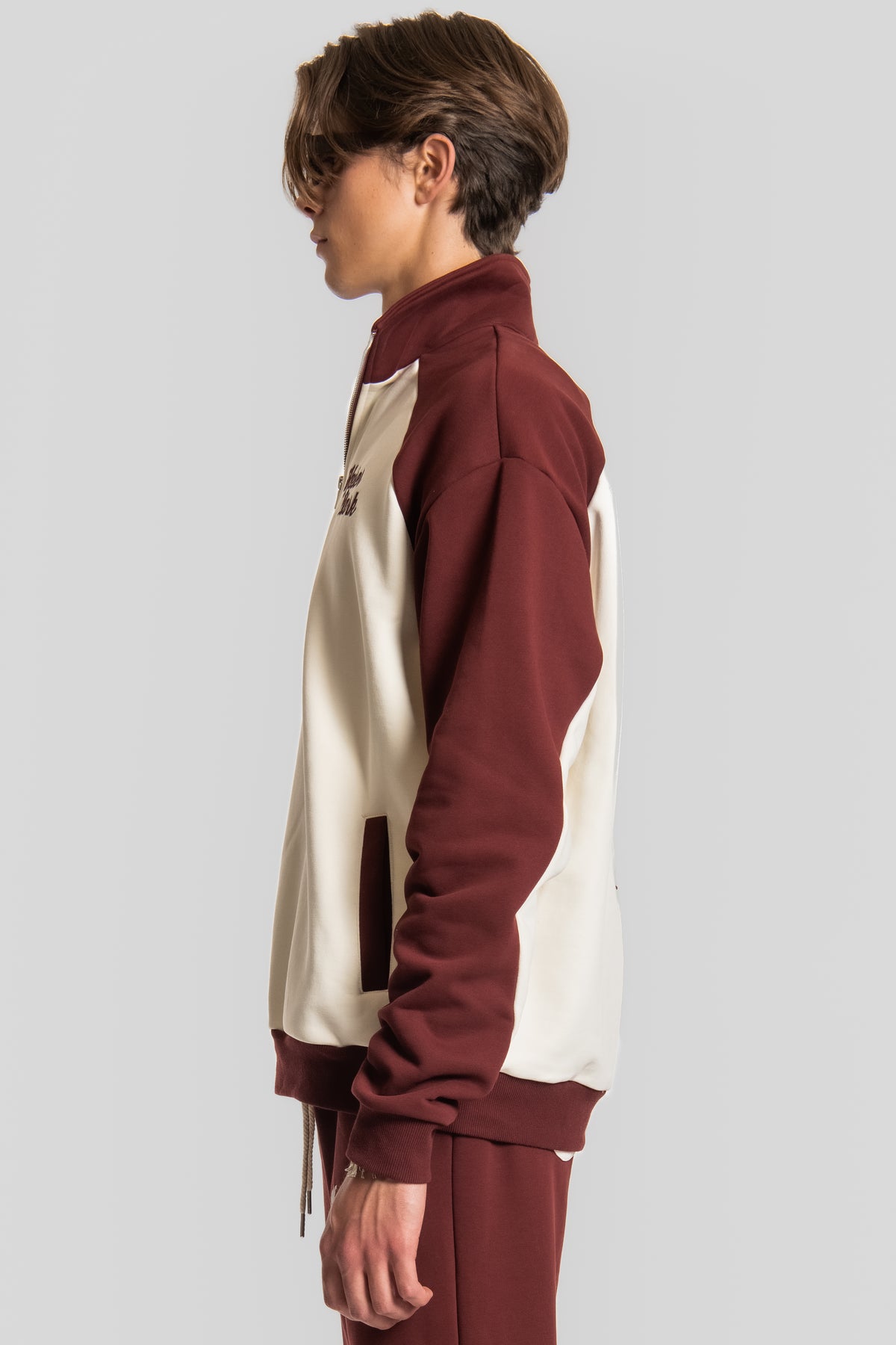 LUCKY NUMBER 7 SWEATSHIRT 1/4 ZIP PULLOVER